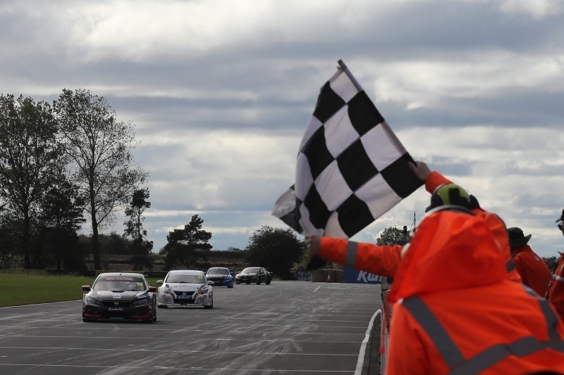 Cook holds off Hill to win Croft opener - The Checkered Flag