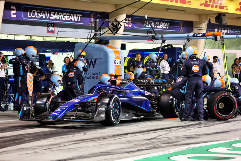 Alex Albon says he is "super proud of the team" after scoring points in ...