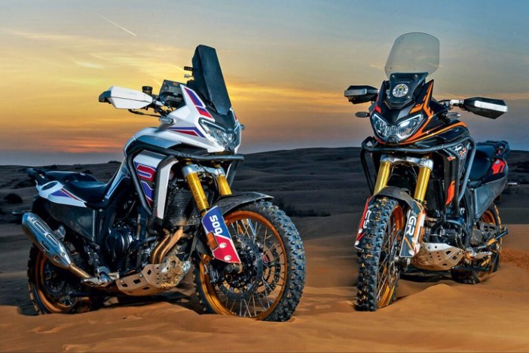 GR500 adventure bikes complete Baja Kagan's Gold - The Checkered Flag